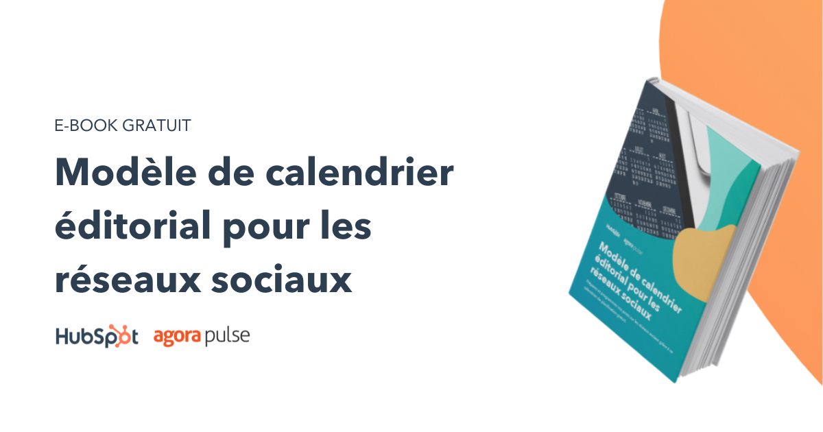 Modèle de calendrier éditorial pour les réseaux sociaux